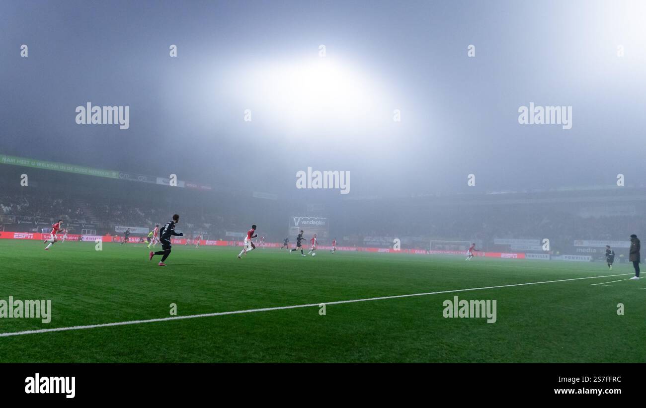 Emmen, Netherlands. 19th Jan, 2025. EMMEN, Stadium Oude Meerdijk, 19-01-2025, season 2024/2025 ...