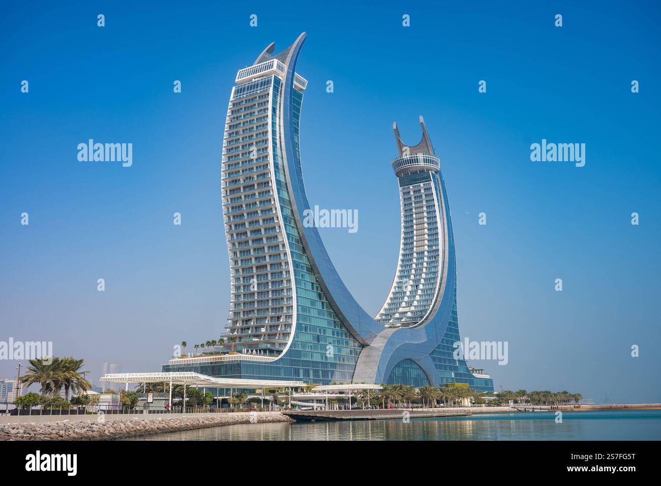 Katara Towers *** Katara Towers Stock Photo - Alamy