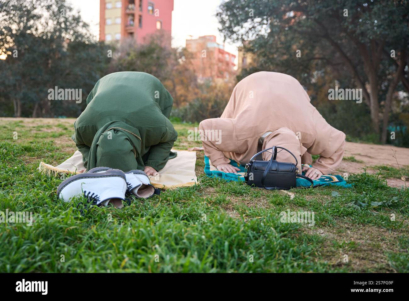 Praying in public space hi-res stock photography and images - Alamy