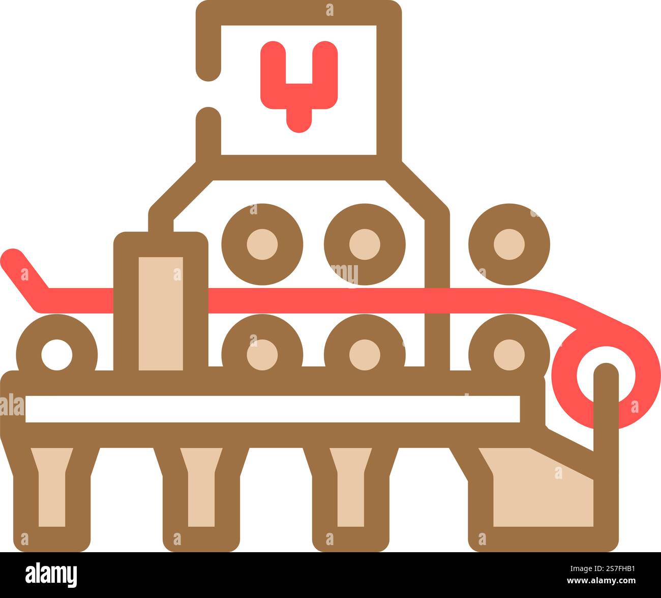 hot strip mill steel production color icon vector. hot strip mill steel ...