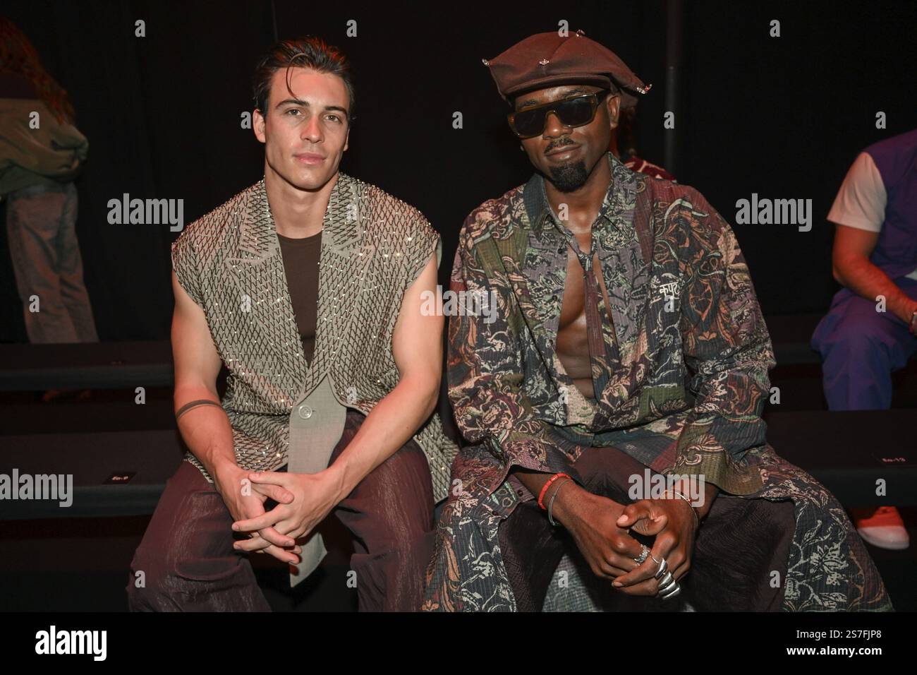 Milan, Italy. 19th Jan, 2024. Men's Fashion, Fall/Winter 2025.- Dhruv ...