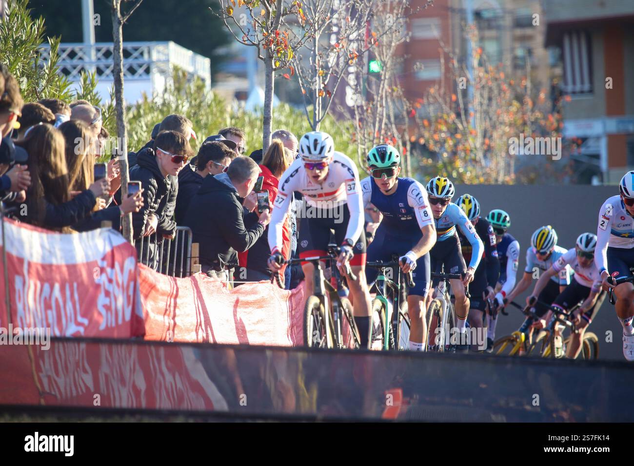 Benidorm, Spain, 19th January, 2025: Austrian cyclist Valentin Hofer ...