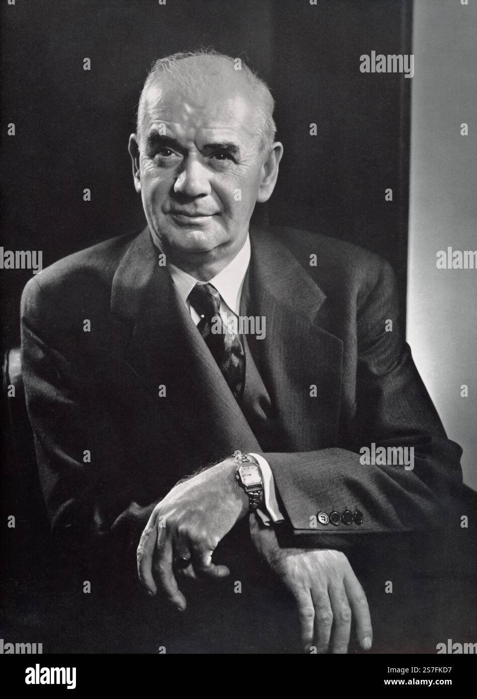 Philip Murray (1886–1952) was a prominent American labor leader and the ...