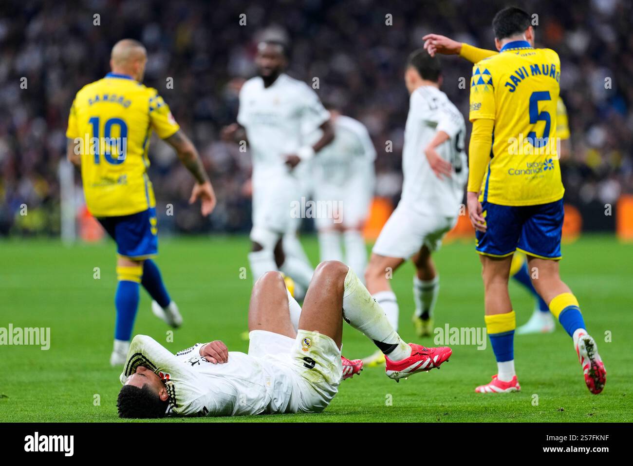 Madrid, Spain. 19th Jan, 2025. Jude Bellingham of Real Madrid CF during ...