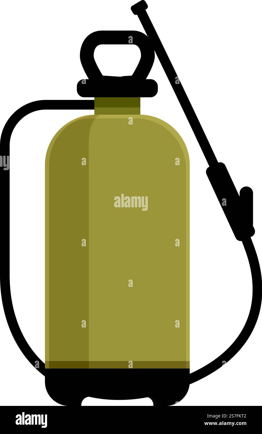 Pesticide sprayer icon cartoon vector. Spray pest. Farm tool. Pesticide ...