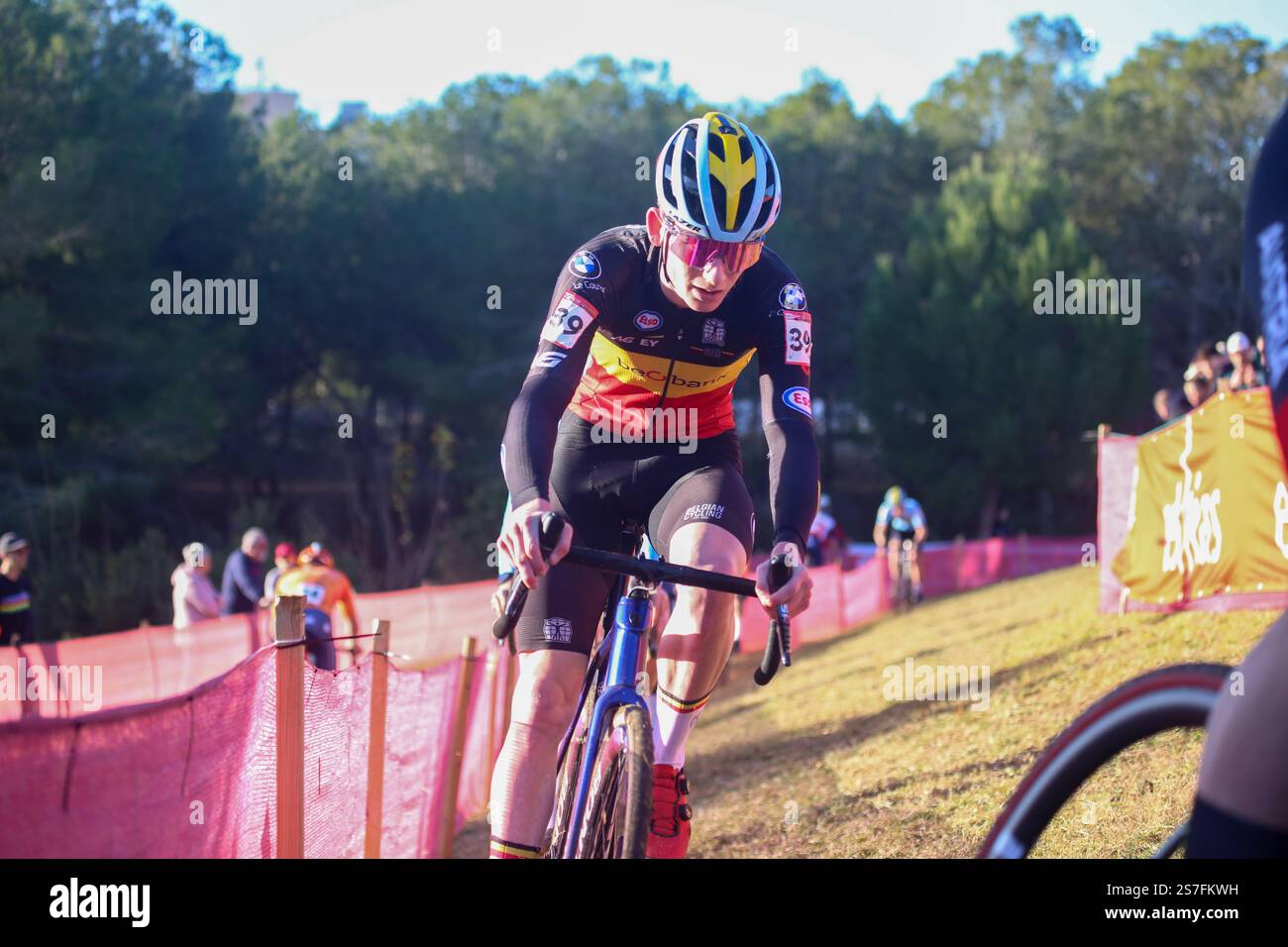Benidorm, Spain, 19th January, 2025: Belgian cyclist Arthur van der ...