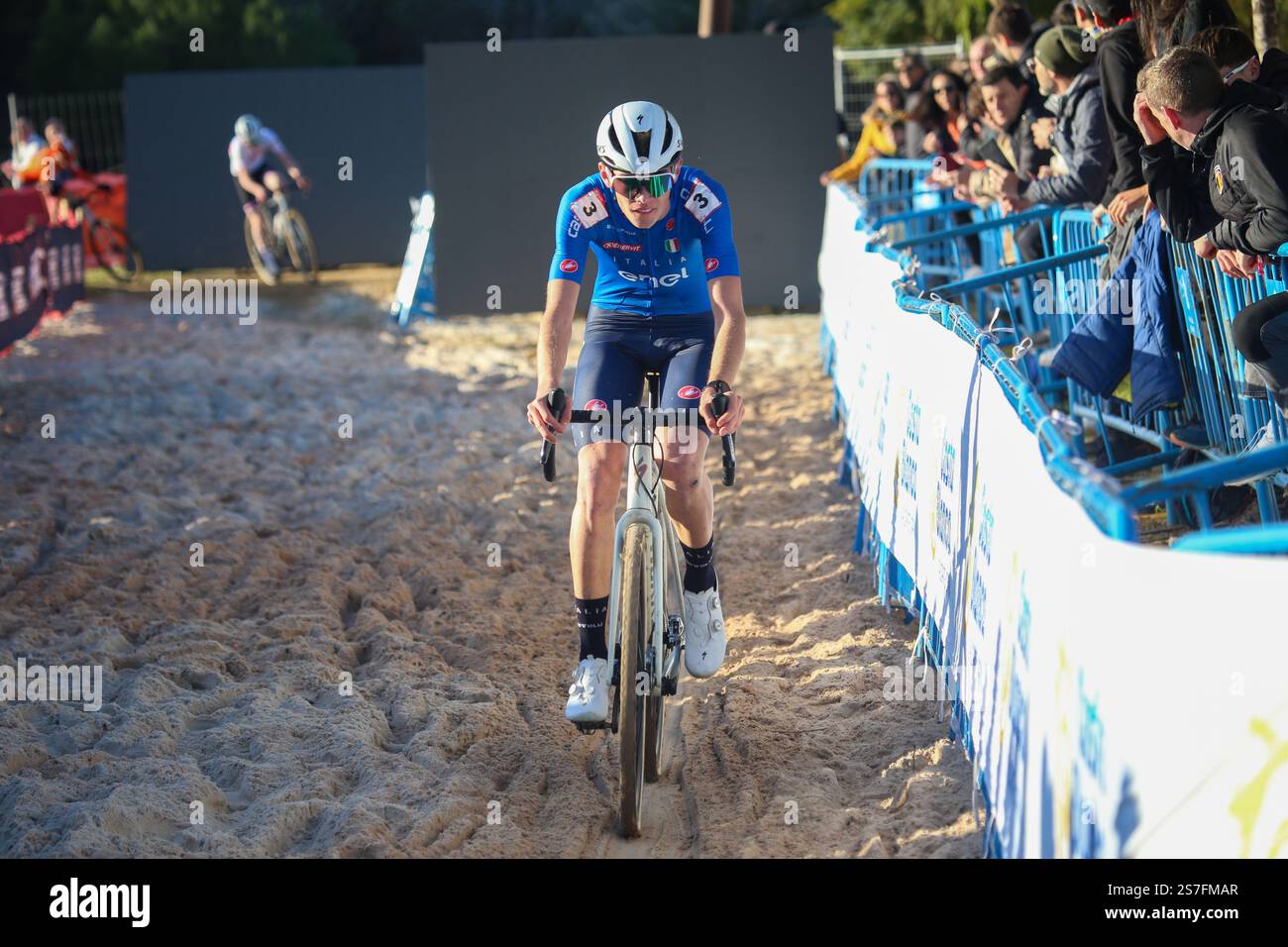 Benidorm, Spain, 19th January, 2025: Dutch cyclist Filippo Grigolini (3 ...