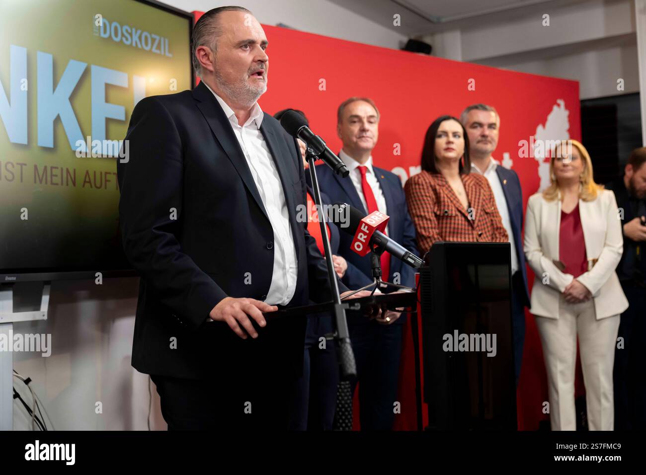 Local elections in the Austrian state of Burgenland, governor HANS ...
