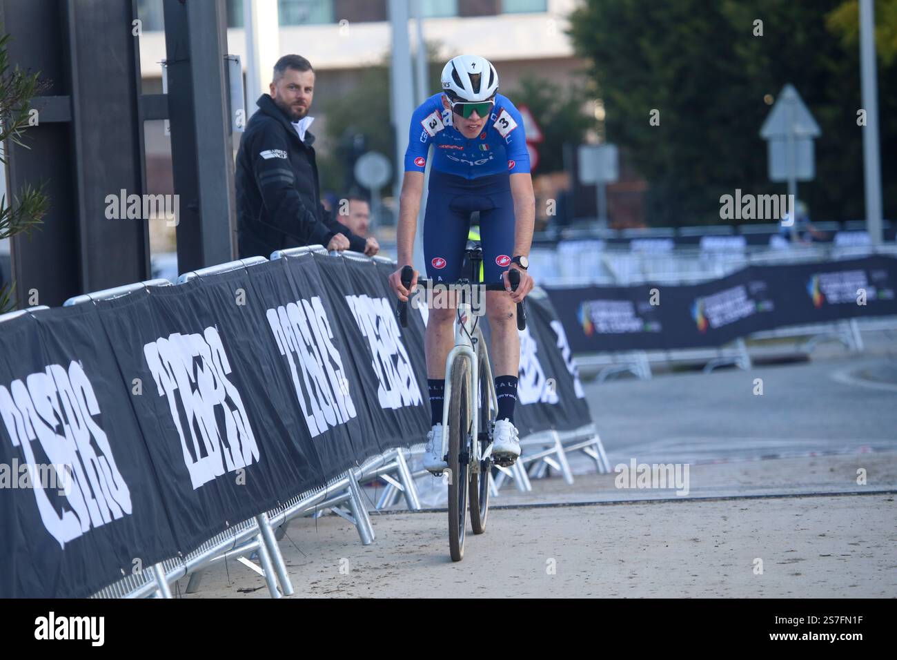 Benidorm, Spain, 19th January, 2025: Dutch cyclist Filippo Grigolini (3 ...