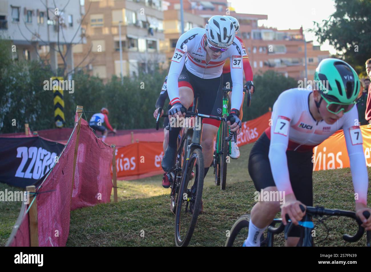 Benidorm, Spain, 19th January, 2025: Austrian cyclist Valentin Hofer ...