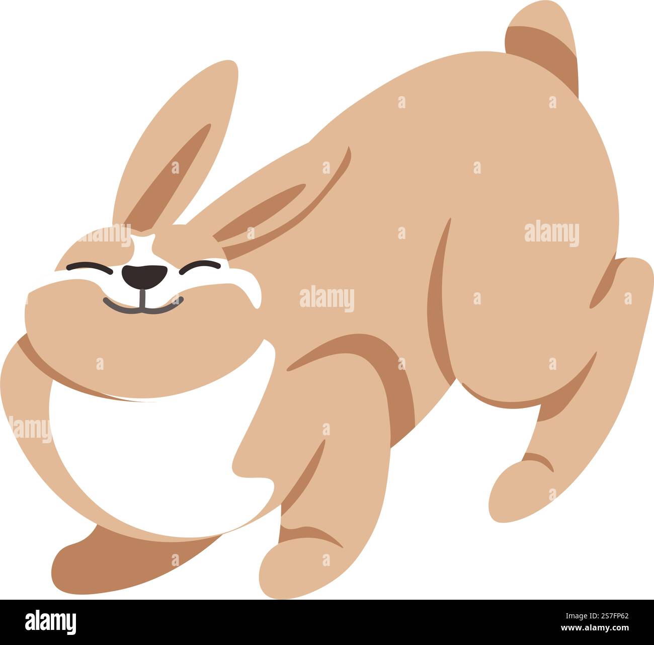 Portrait of wild hare, woodland and forest animals biodiversity ...