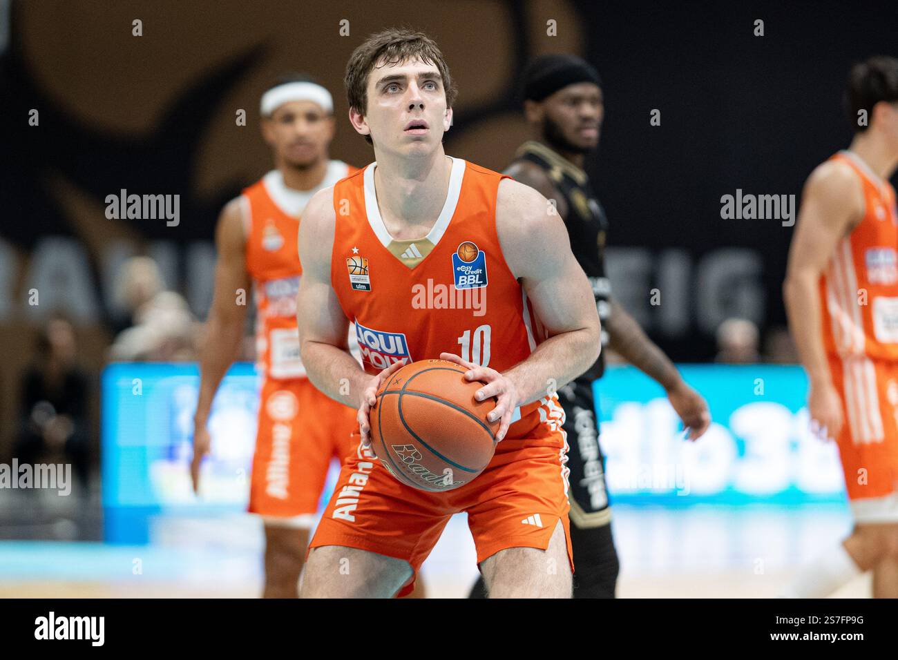 Justinian Jessup (Nr. 10 Ratiopharm Ulm) GER, Basketball Loewen ...