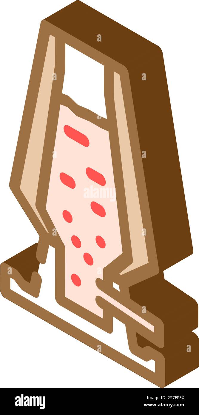 blast furnace steel production isometric icon vector. blast furnace ...