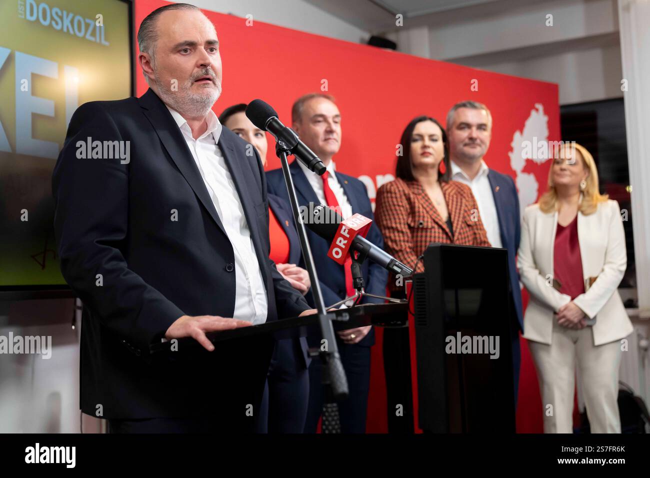 Local elections in the Austrian state of Burgenland, governor HANS ...