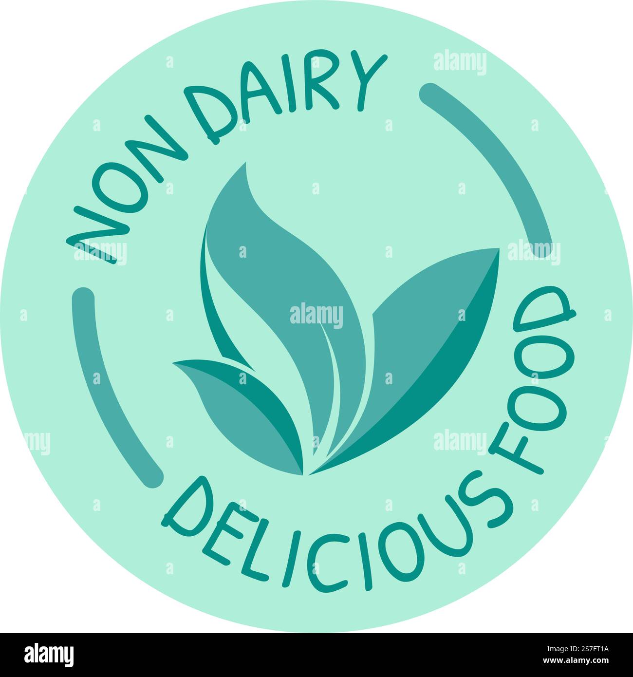 Delicious food and healthy ingredients, isolated non dairy products for ...