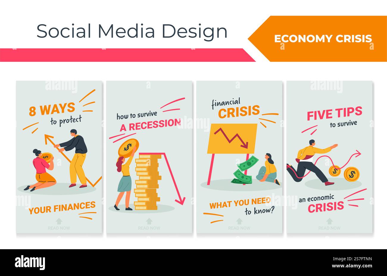 Internet banking banner set Cut Out Stock Images & Pictures - Alamy