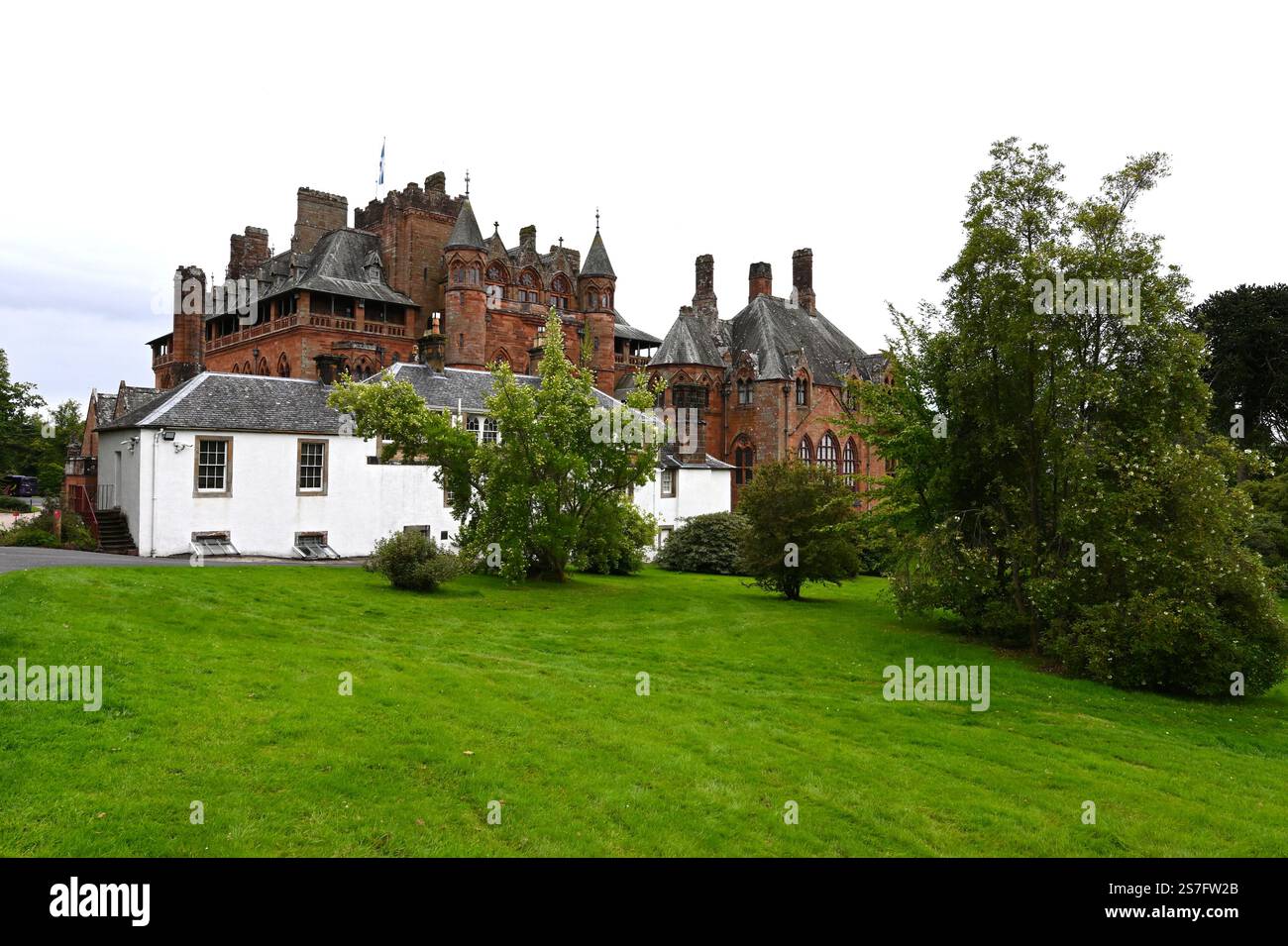 Mount Stuart House, Isle of Bute Scotland August Stock Photo - Alamy