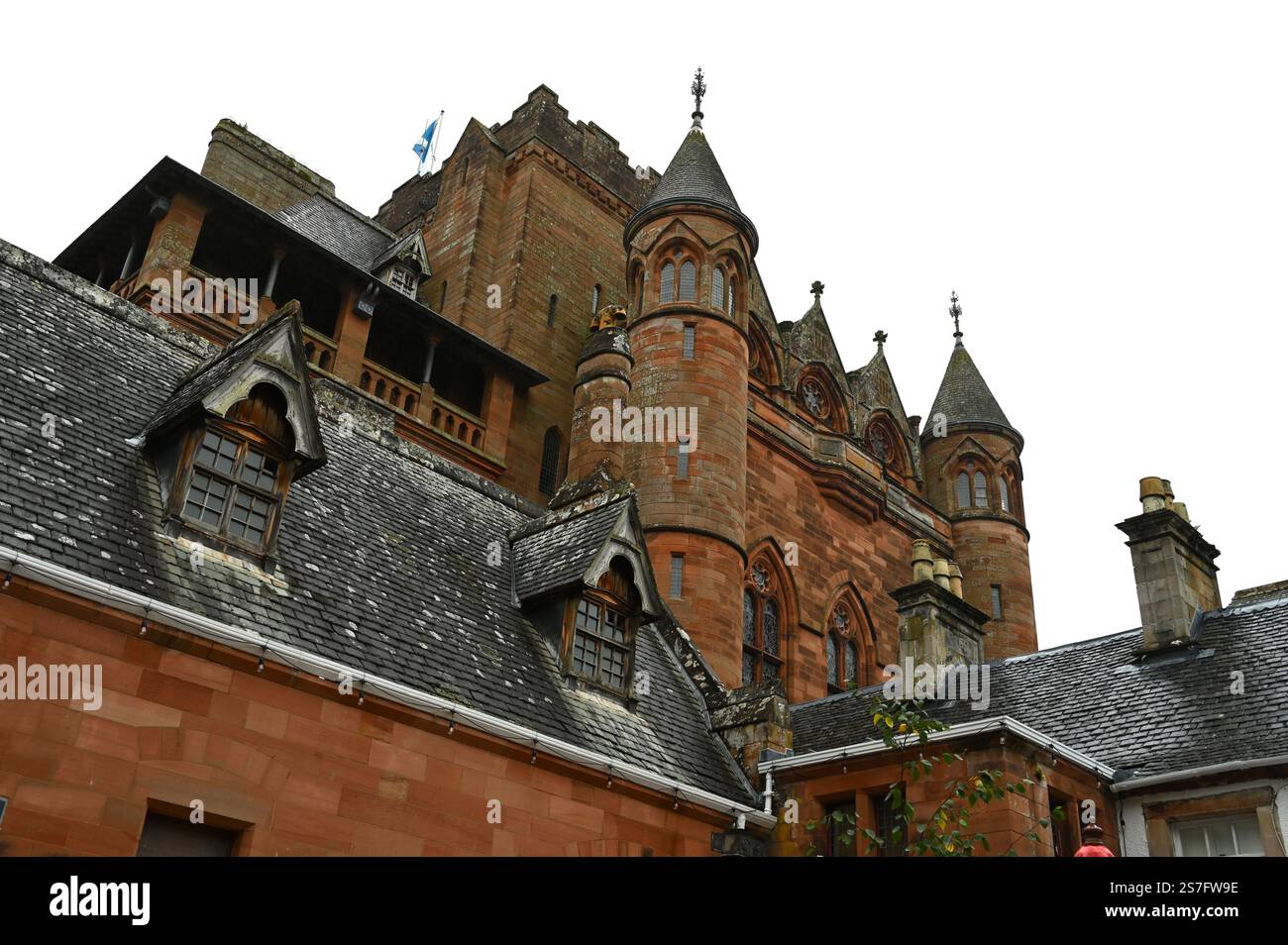 Mount Stuart House, Isle of Bute Scotland August Stock Photo - Alamy