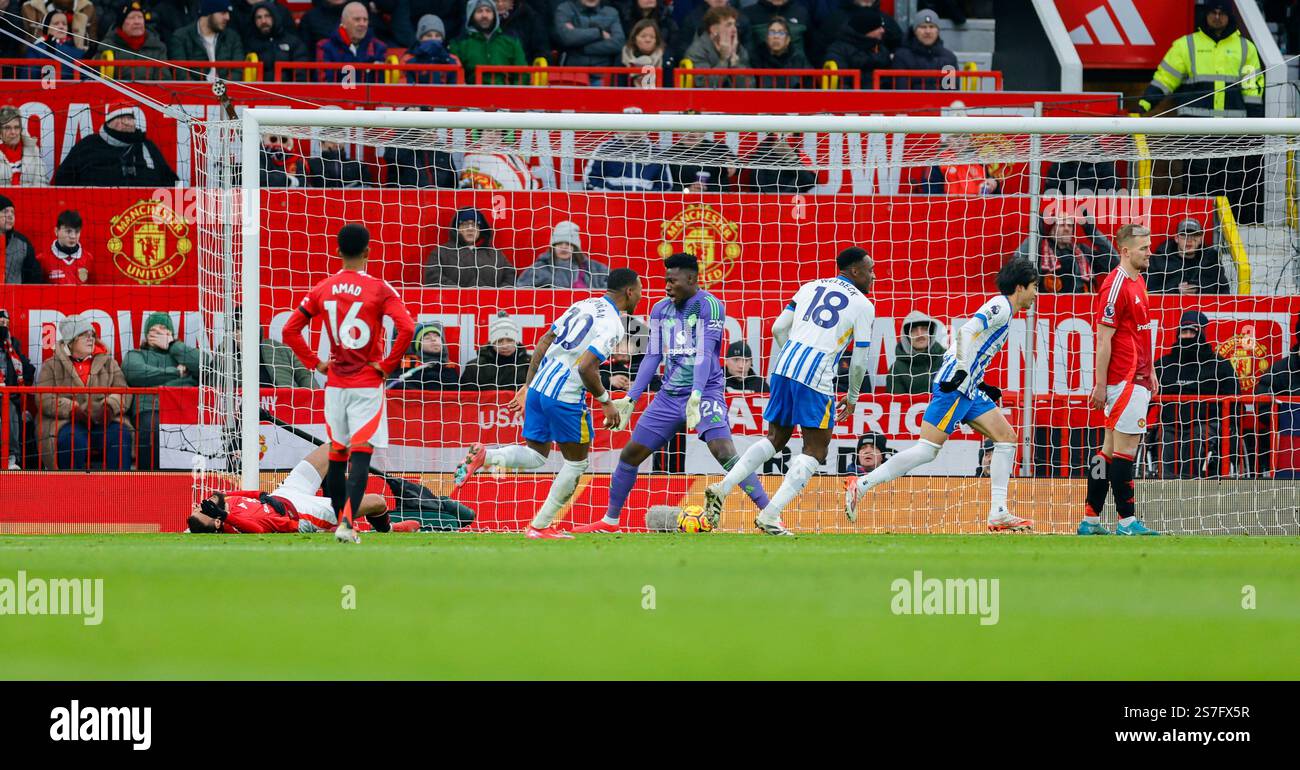 Old Trafford, Manchester, UK. 19th Jan, 2025. Premier League Football ...