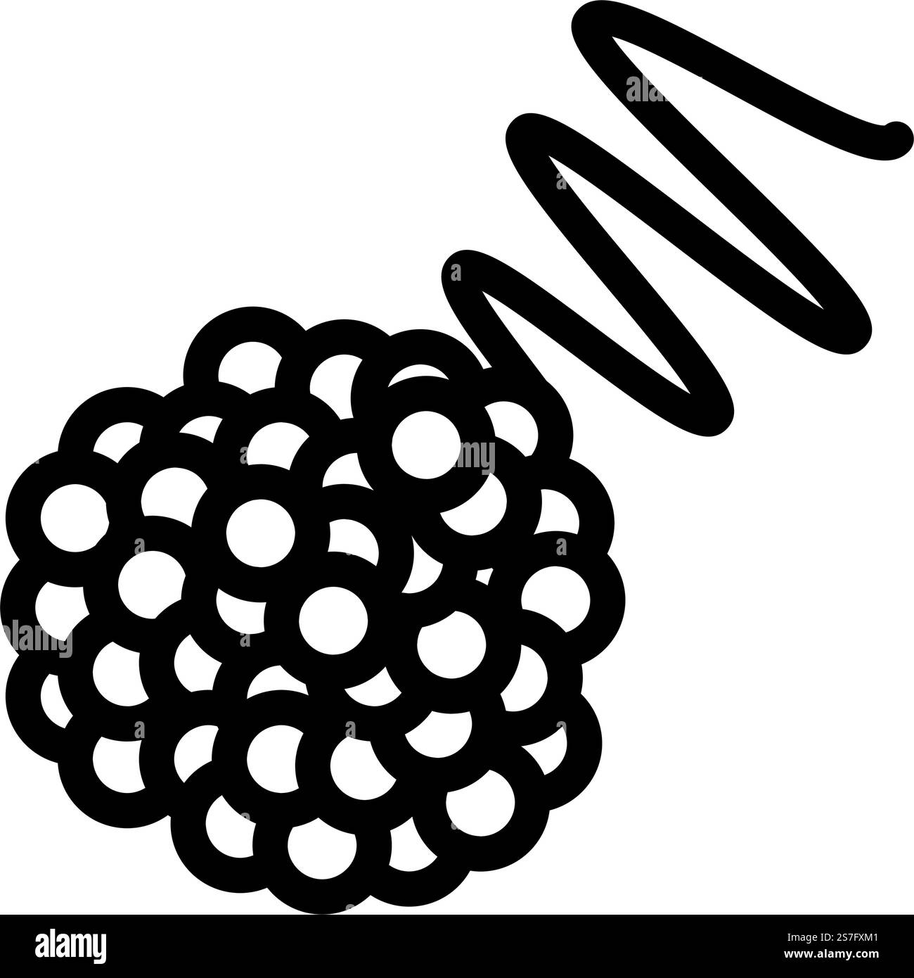 gamma rays nuclear energy line icon vector. gamma rays nuclear energy ...