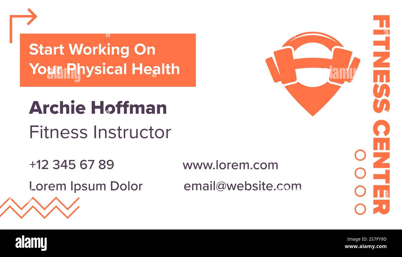 Start working on your physical healthy, fitness center with instructor ...