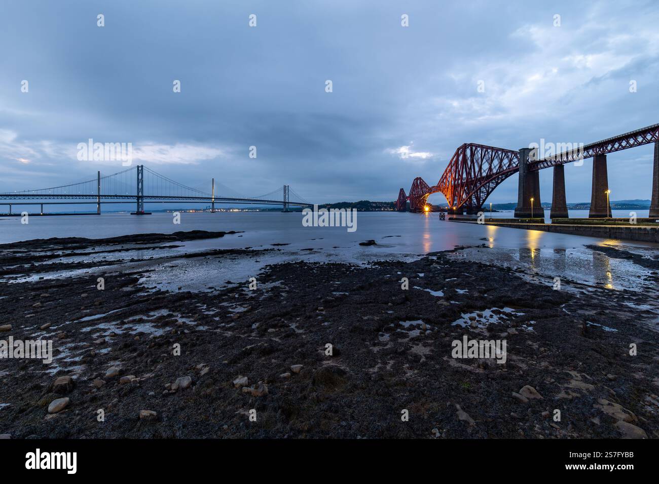 Firth of Fourth bridges (Forth bridges and Queensferry crossing bridge ...
