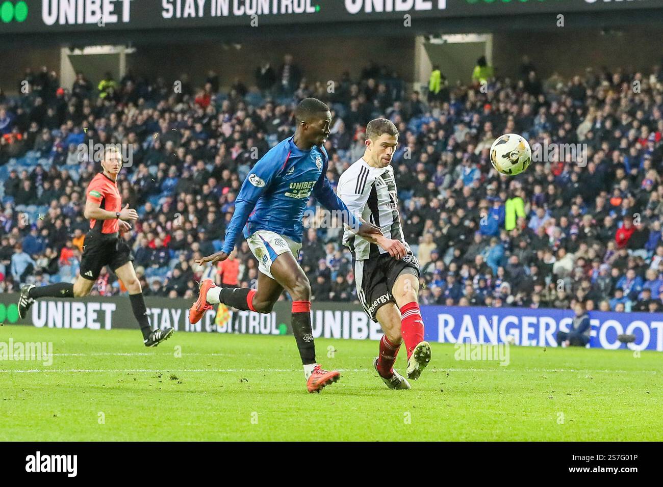 Glasgow, UK. 19th Jan, 2025. Rangers FC played Fraserburgh FC in the ...