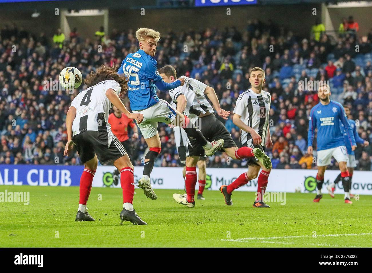 Glasgow, UK. 19th Jan, 2025. Rangers FC played Fraserburgh FC in the ...