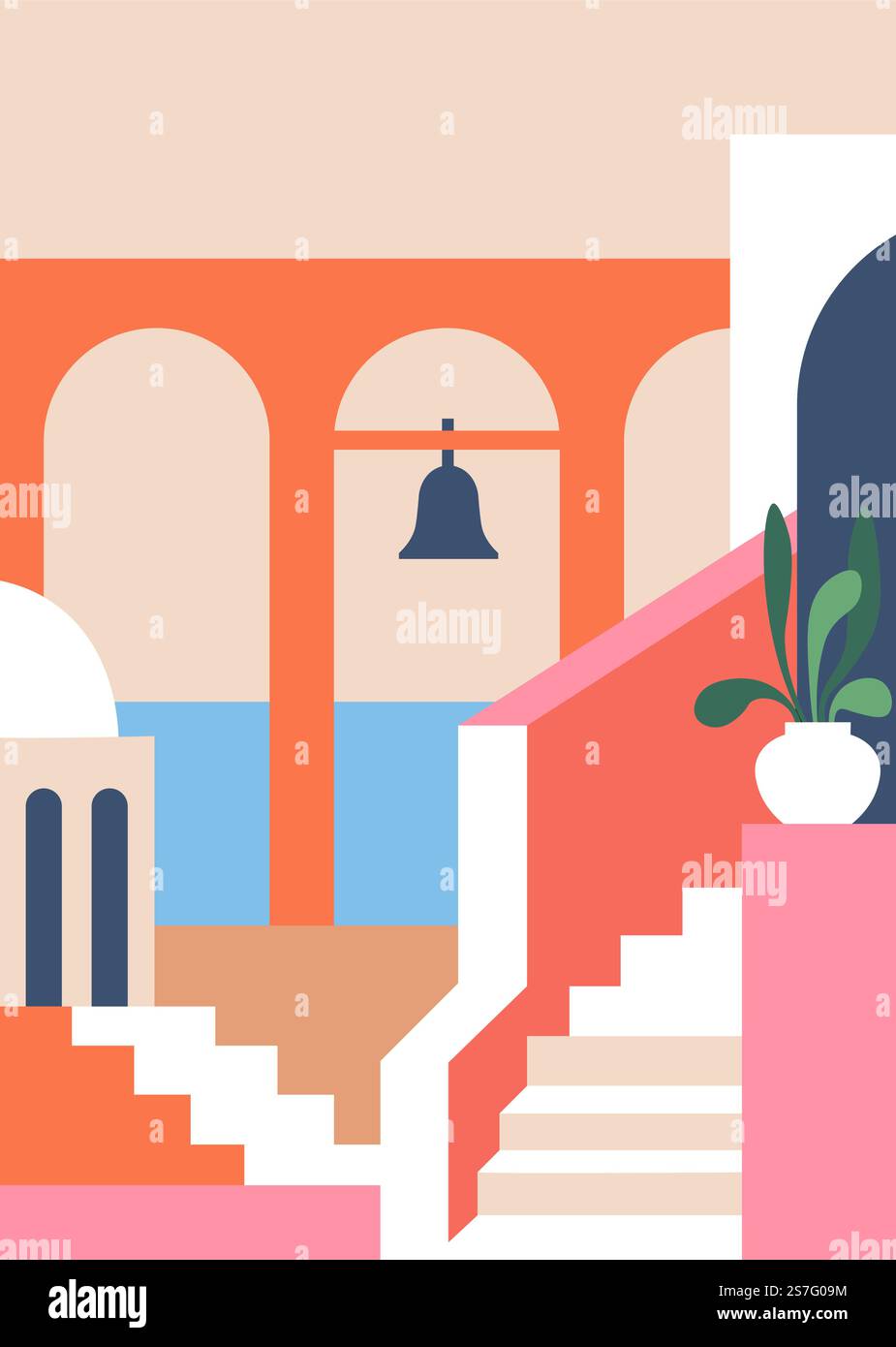 Architecture interior and exterior of houses and homes in Greece ...