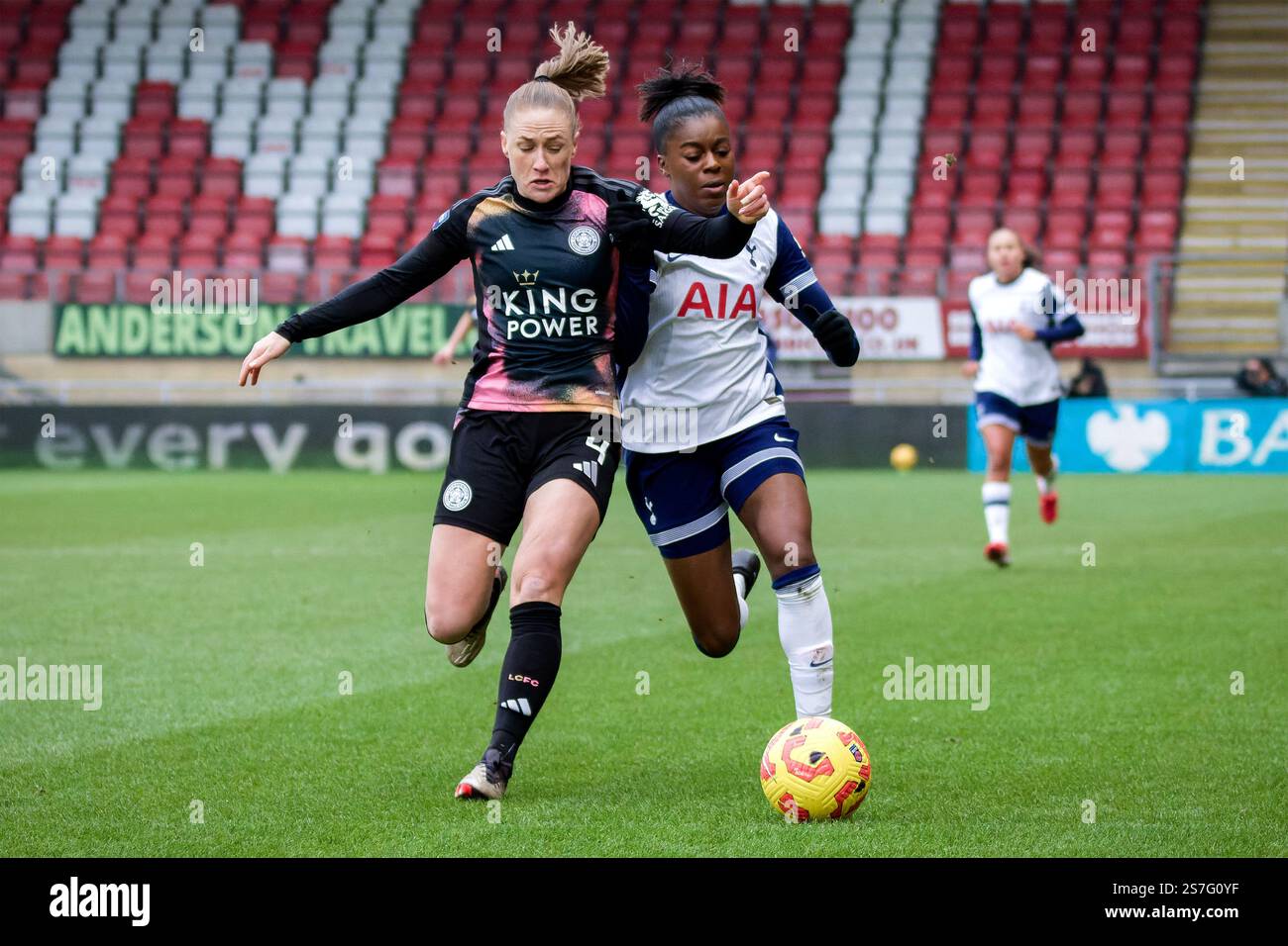 London, England, January 19 2025: Jessica Naz (7 Tottenham Hotspur) and ...