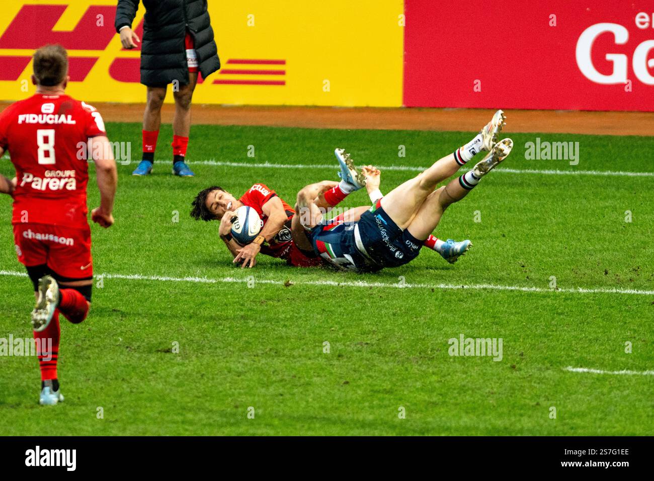 Ange Capuozzo of Toulouse during the Champions Cup, Pool 1, rugby union ...