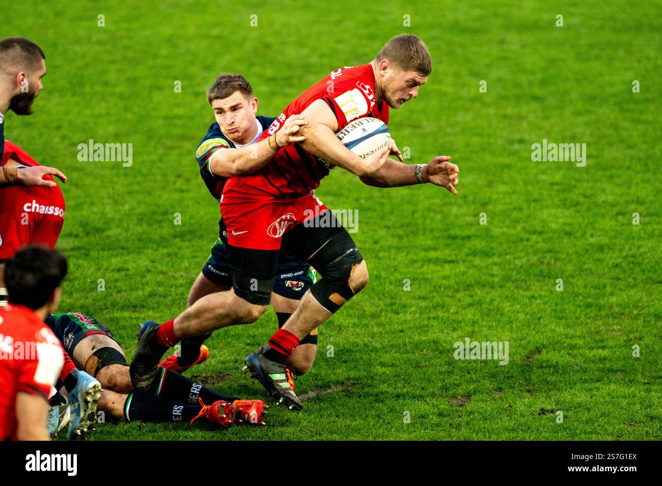Jack Willis of Toulouse during the Champions Cup, Pool 1, rugby union ...