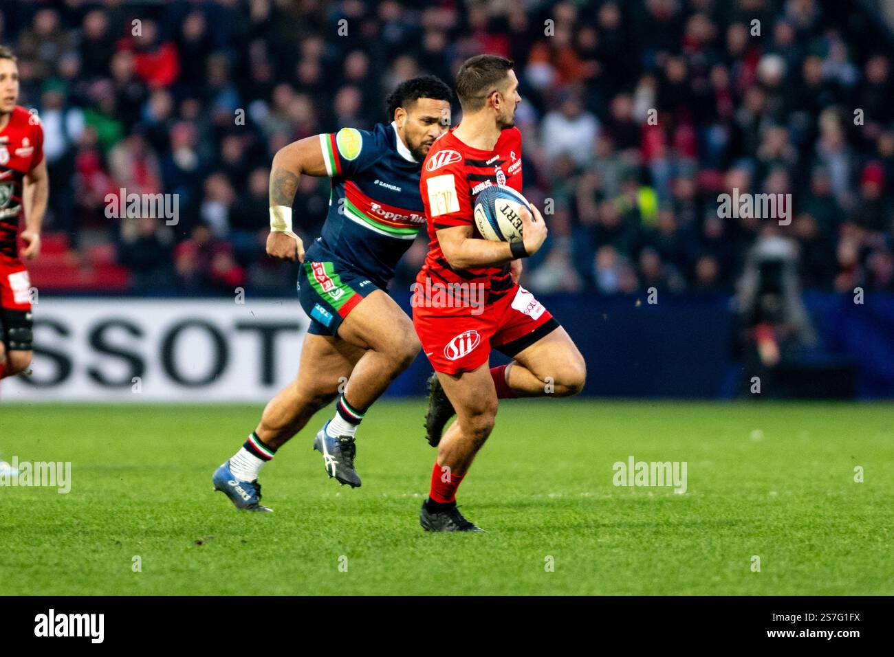 Thomas Ramos of Toulouse during the Champions Cup, Pool 1, rugby union ...