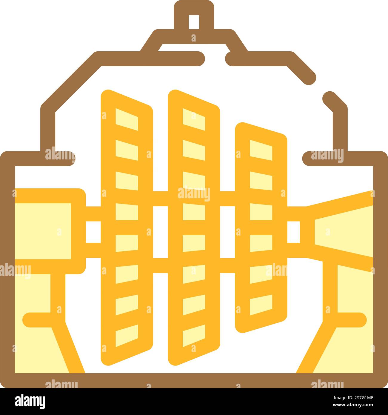 steam turbine nuclear energy color icon vector. steam turbine nuclear ...