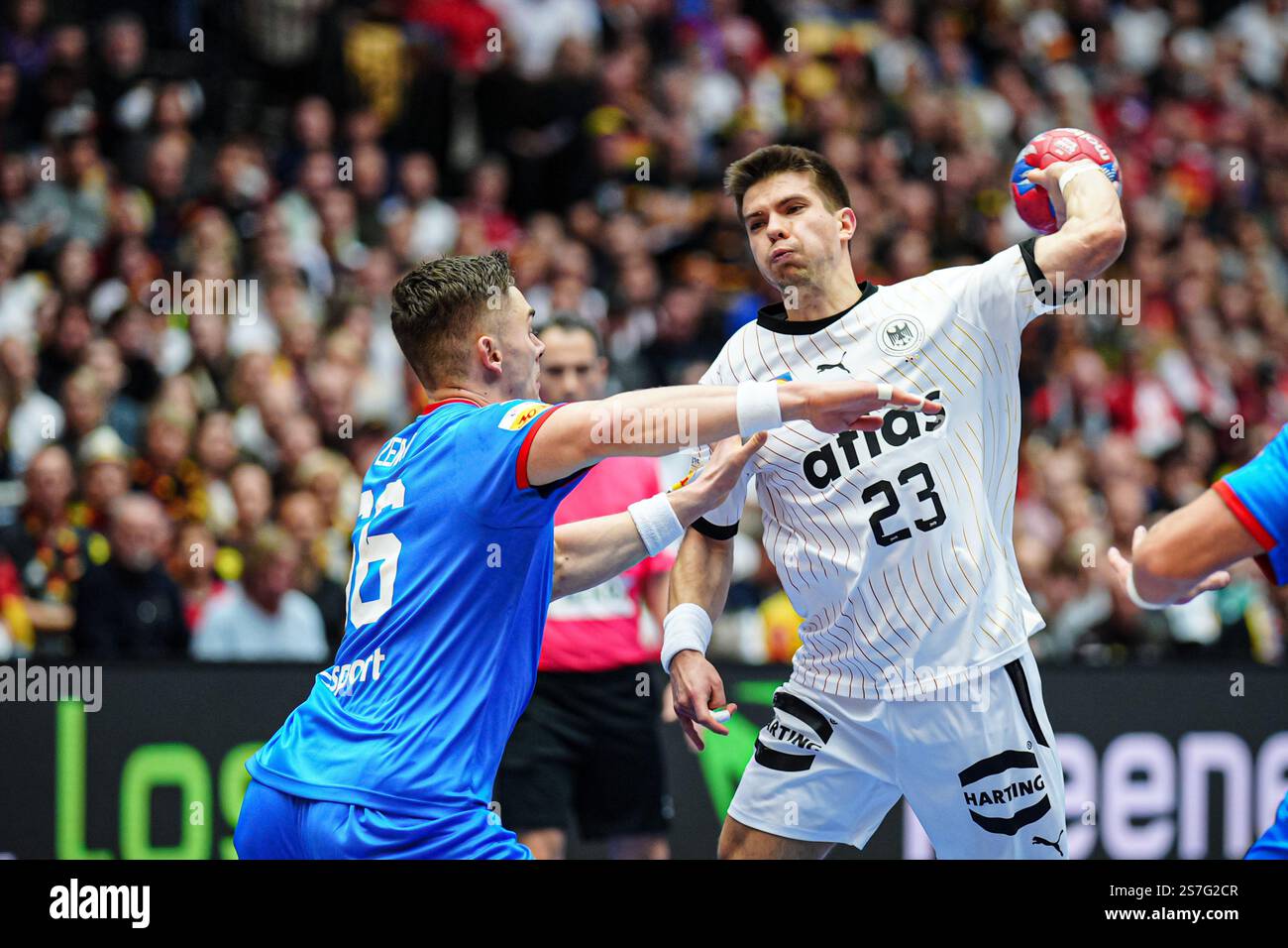 Wurf/Tor Renars Uscins (Deutschland, #23), Stepan Zeman (Tschechien ...
