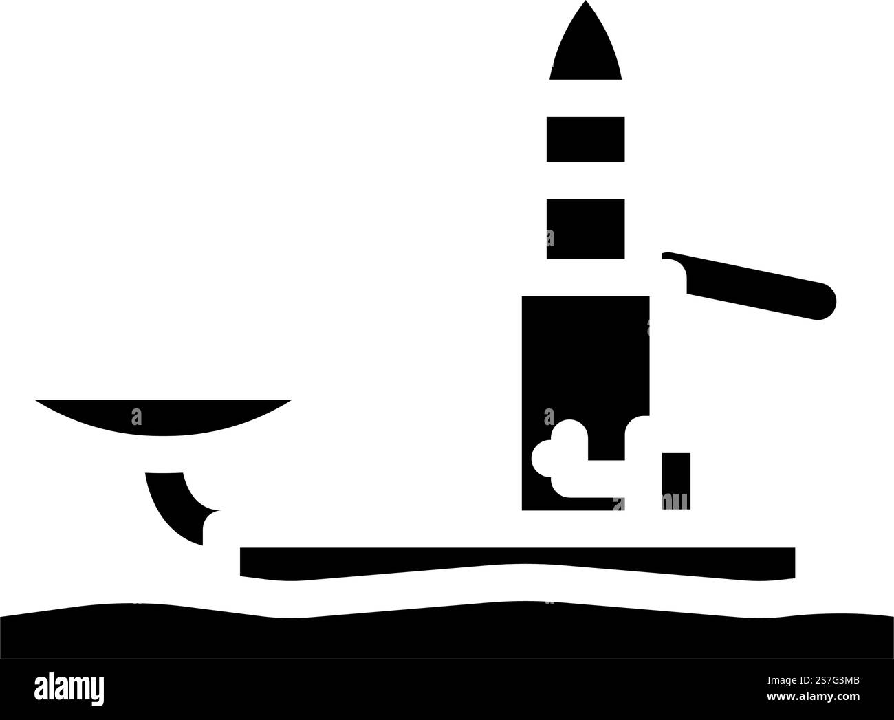 mars sample return mission planet glyph icon vector. mars sample return ...