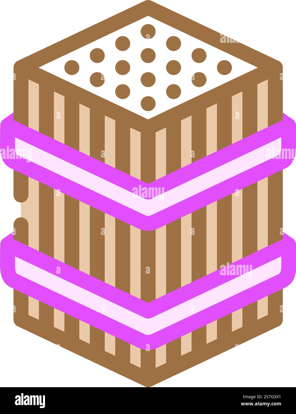 fuel assembly nuclear energy color icon vector. fuel assembly nuclear ...