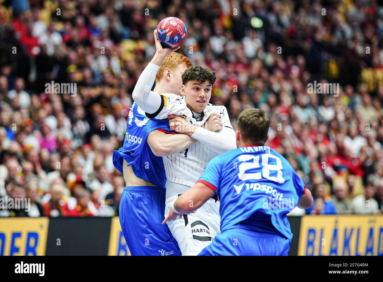 Daniel Blaha (Tschechien, #49), Marko Grgic (Deutschland, #71), Matej ...