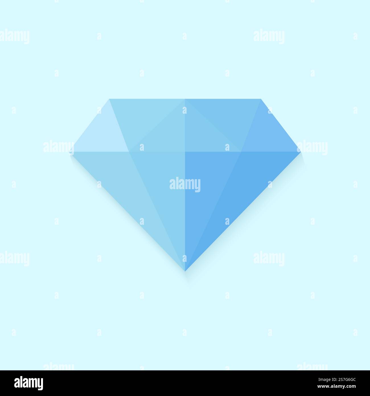 Diamond logo. Blue diamond sign Stock Vector Image & Art - Alamy