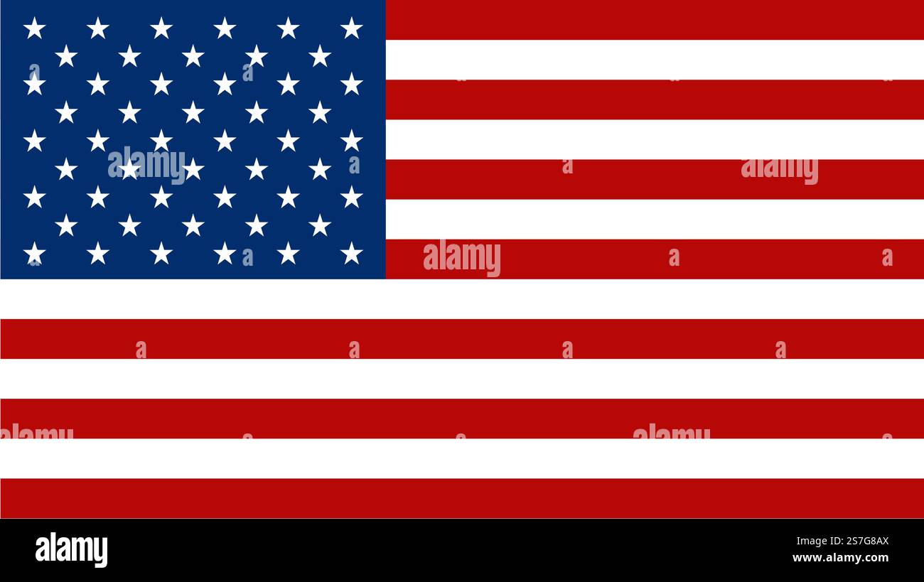 American flag vector icon. vector illustration Stock Vector Image & Art ...