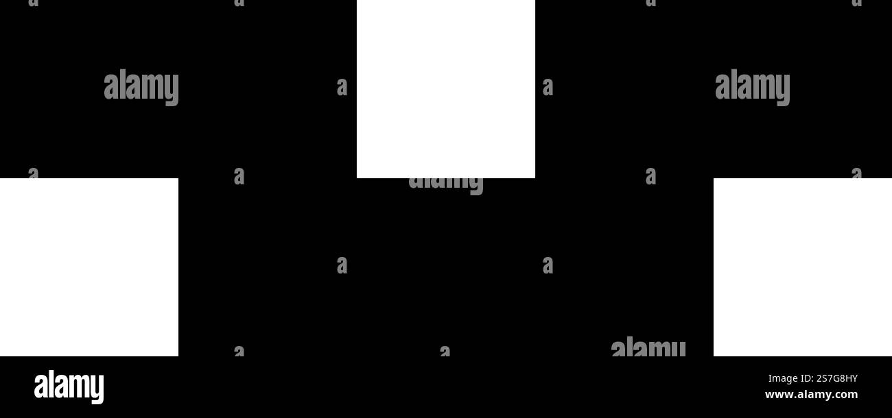 Pit with square hole ground dimple icon black color vector illustration ...