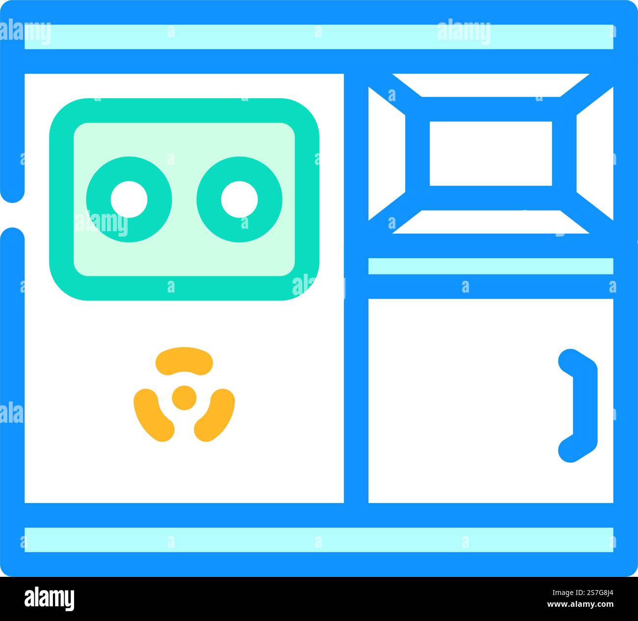 nuclear medicine lab energy color icon vector. nuclear medicine lab ...
