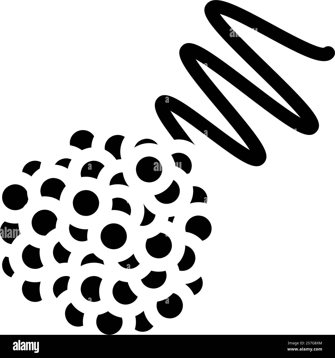 gamma rays nuclear energy glyph icon vector. gamma rays nuclear energy ...