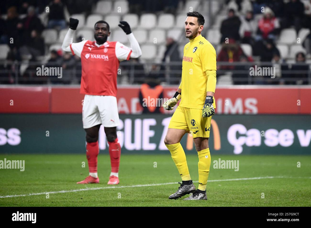 France. 19th Jan, 2025. 01 Mathieu GORGELIN (hac) during the Ligue 1 ...