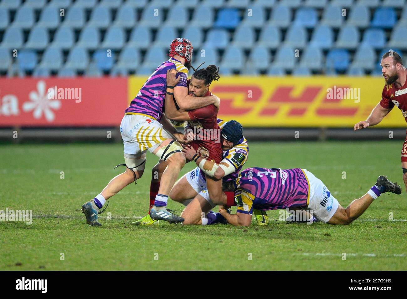 Parma, Italy. 19th Jan, 2025. Jefferson-Lee Joseph ( Usap Perpignan ...