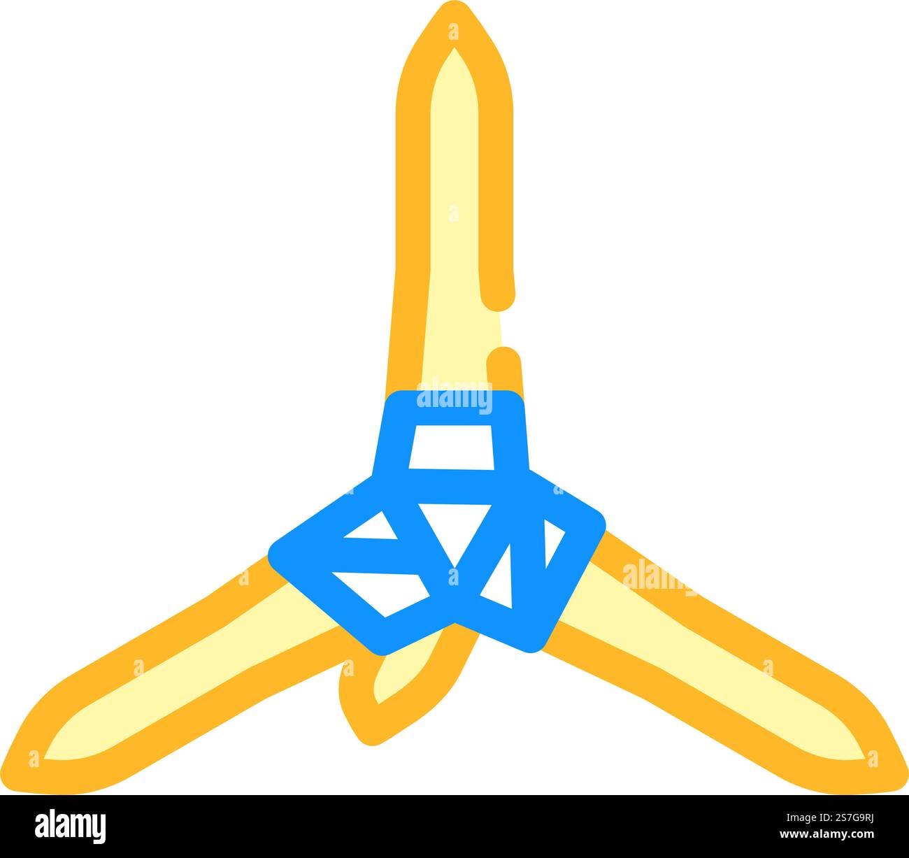 caltrops weapon military color icon vector. caltrops weapon military ...