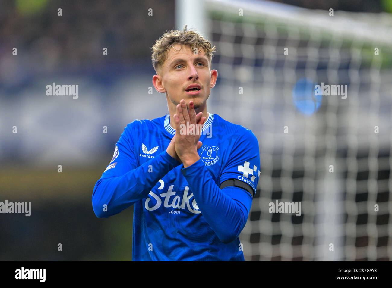 Goodison Park, Liverpool, UK. 19th Jan, 2025. Premier League Football ...