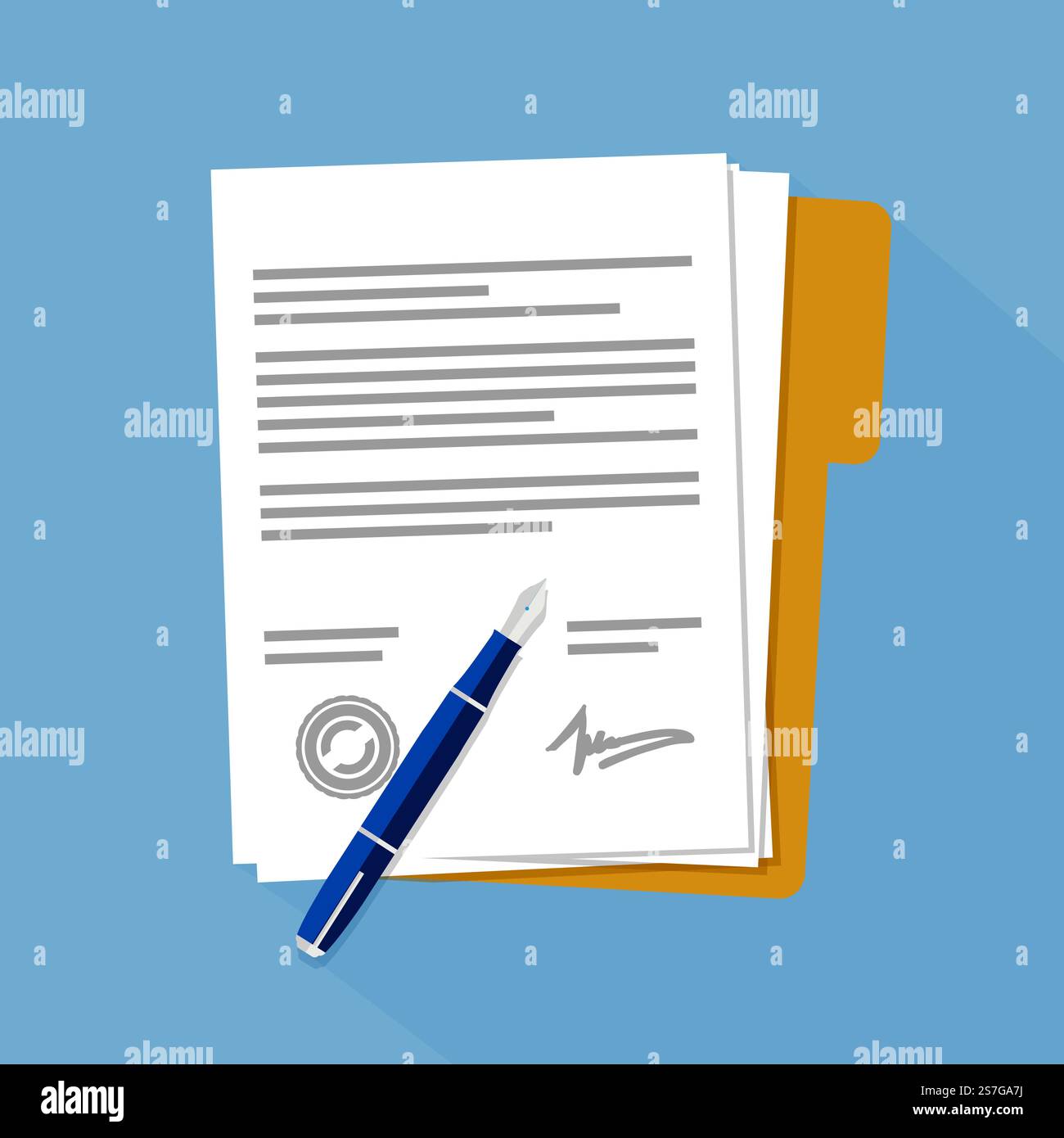 Financial papers background Stock Vector Images - Alamy