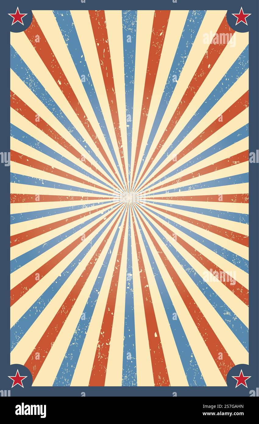 Vintage circus background for a poster Stock Vector Image & Art - Alamy