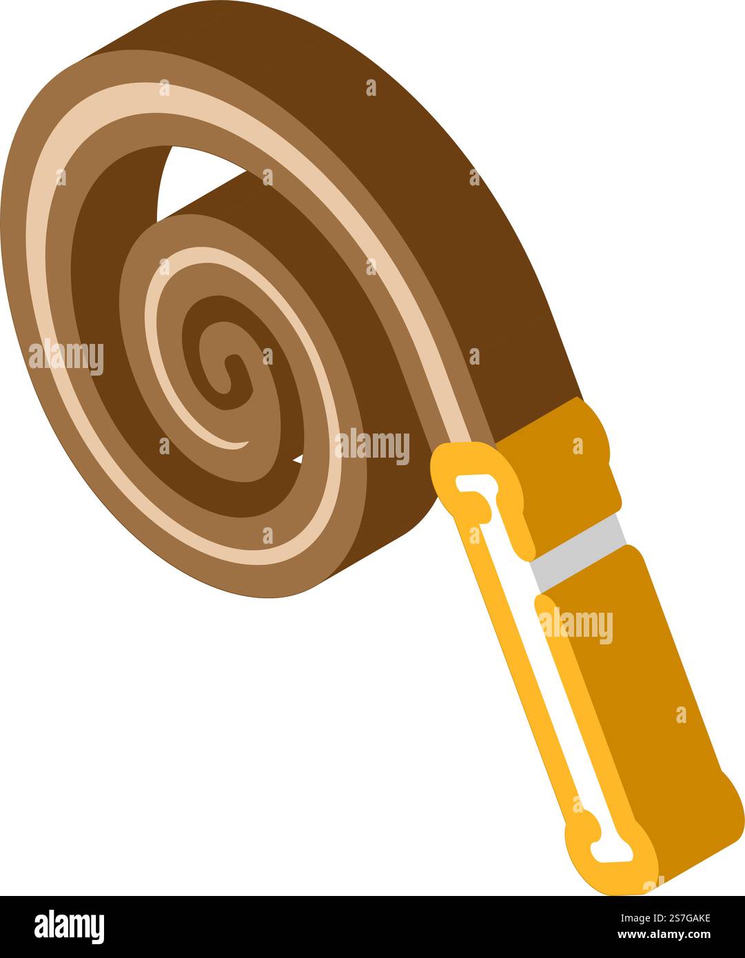 whip weapon military isometric icon vector. whip weapon military sign ...